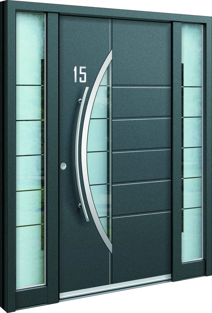 Porte d’entrée aluminium exclusive INOTHERM – ARCCO Fenêtres